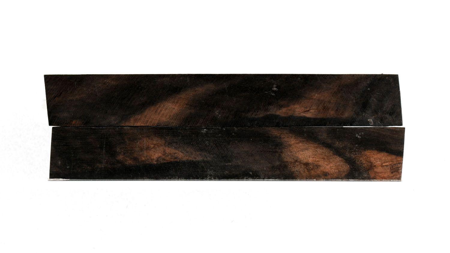 Ebene du gabon - pièces uniques : manches et blocs pour couteaux