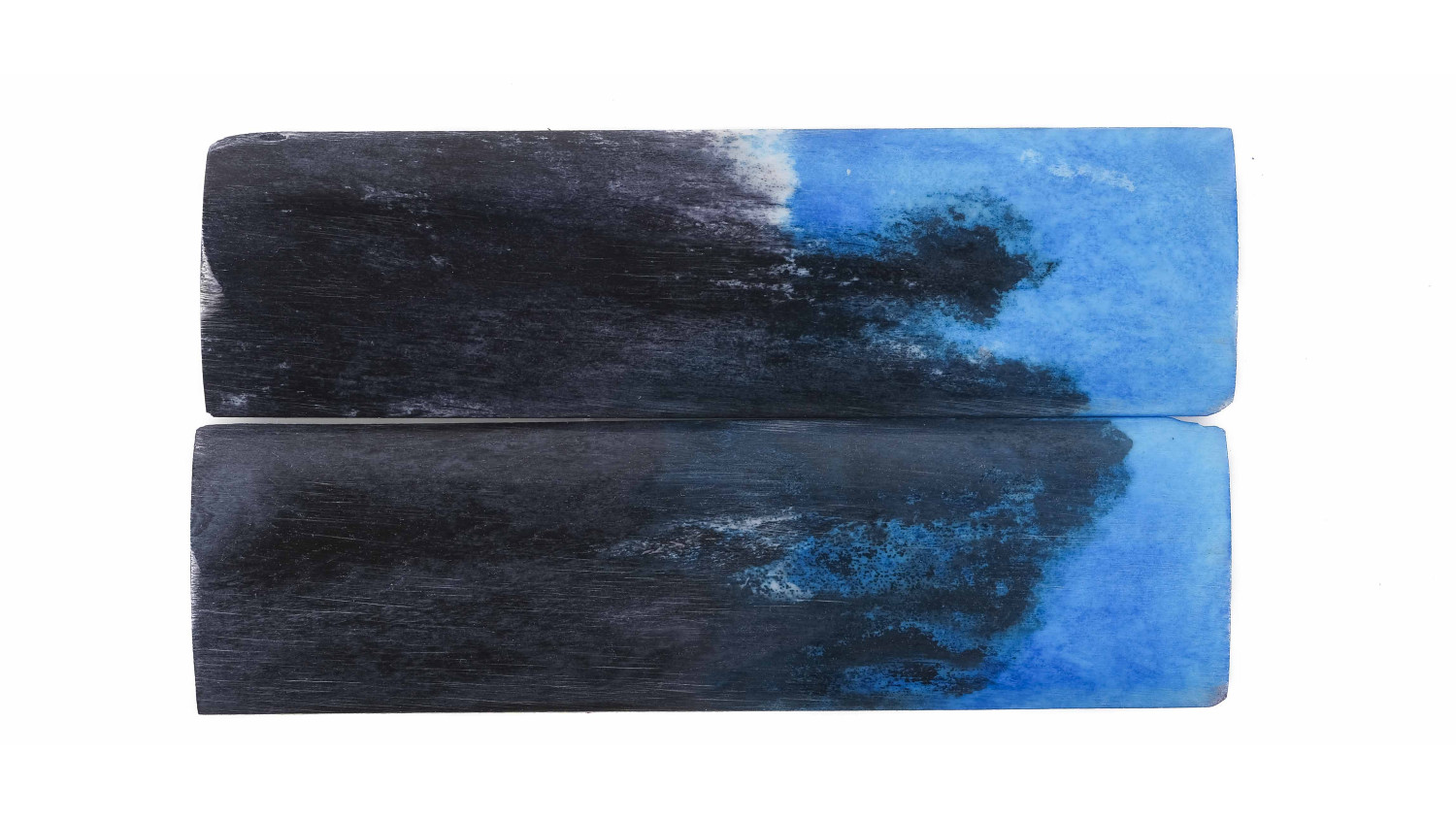 Manche Os de chameau COMBO turquoise / noir